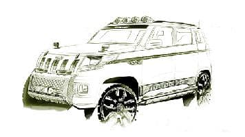 Mahindra SUV codenamed U301 to be launched in India as the TUV300