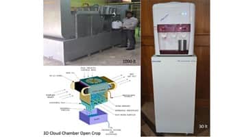 New technology to produce drinking water from clouds