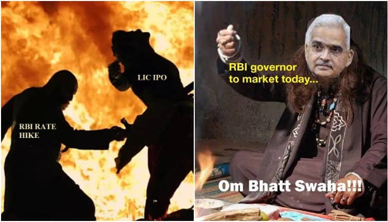 LIC IPO खुलने के दिन RBI ने अचानक बढ़ाया रेपो रेट, सोशल मीडिया पर आ गई ...