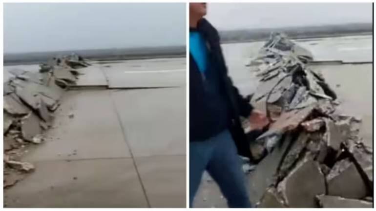 Turkey Syria Earthquake: दो भागों में टूटा एयरपोर्ट का रनवे, देखें ...