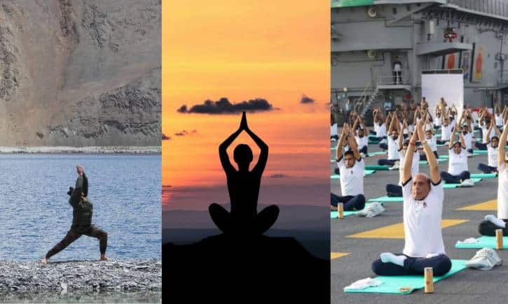 Yoga Day 2023 देशभर में ऐसे मनाया जा रहा है अंतरराष्ट्रीय योग दिवस