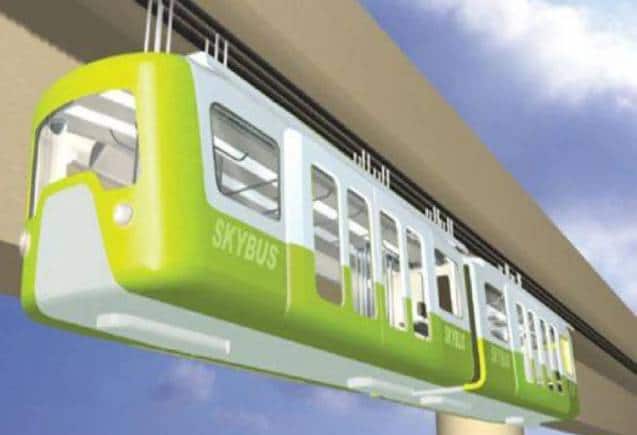 Sky Bus: अब ट्रैफिक जाम का झंझट खत्म, हवा में उड़ेगी बस, UP समेत इन ...