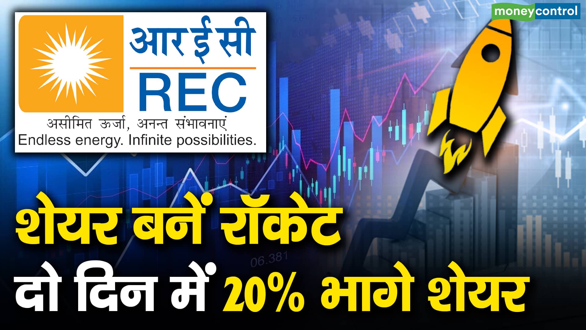 REC के शेयर बनें रॉकेट, दो दिन में 20% भागे शेयर | Moneycontrol Hindi