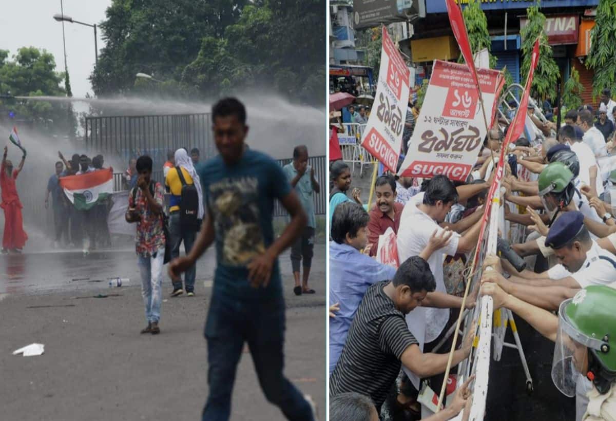 Nabanna March in Kolkata: 'नबन्ना अभिजन' मार्च को लेकर कोलकाता में तनाव ...