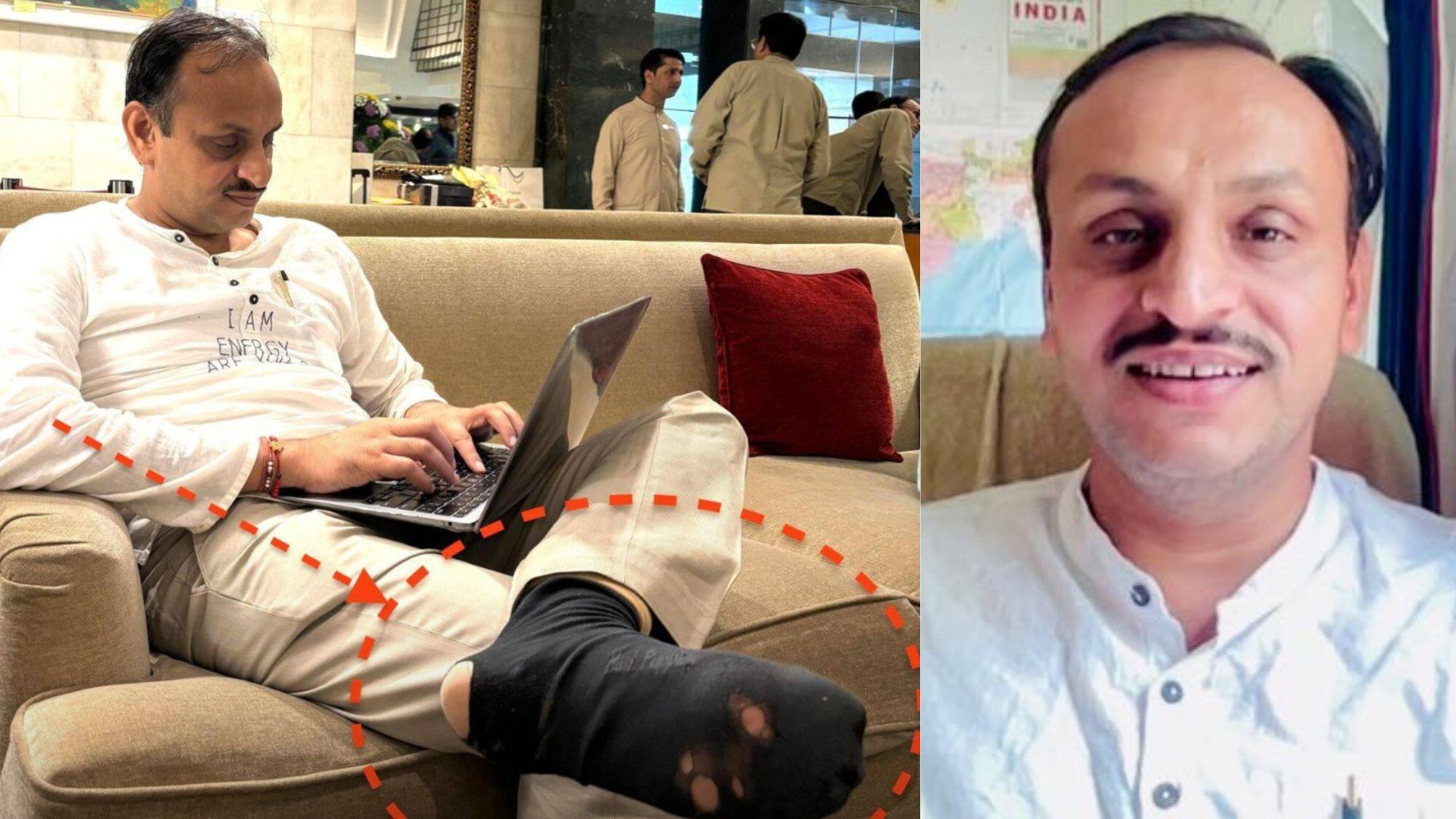 5 स्टार होटल में फटे मोजे पहन कर पहुंचे IIT बॉम्बे के प्रोफेसर! सोशल मीडिया पर वायरल हुआ वीडियो ...
