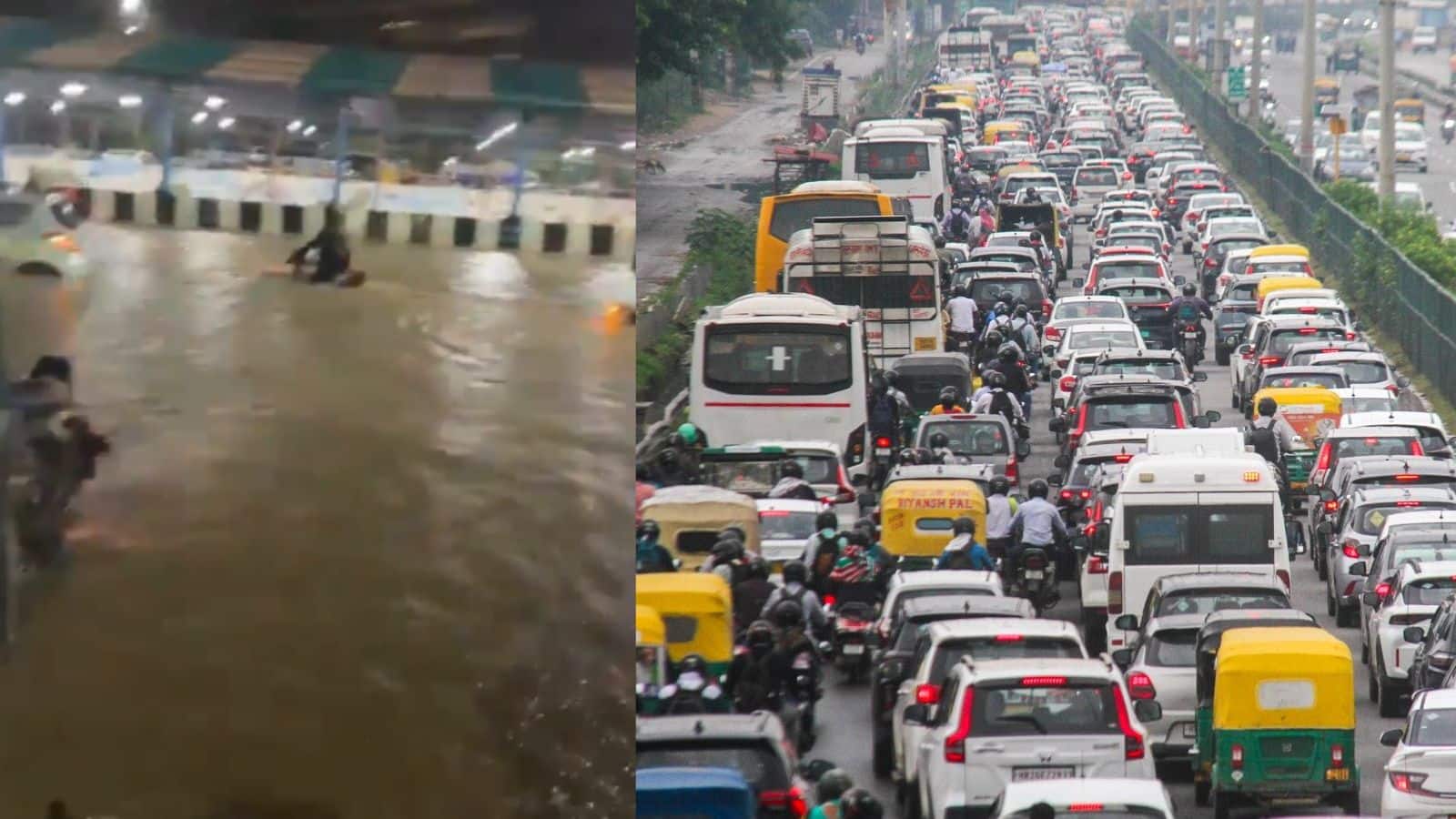 Delhi-NCR Rain:'गुरूग्राम बन गया वेनिस...कृप्या बंद करें मोटर', बारिश में शहर का हाल हुआ बेहाल ...