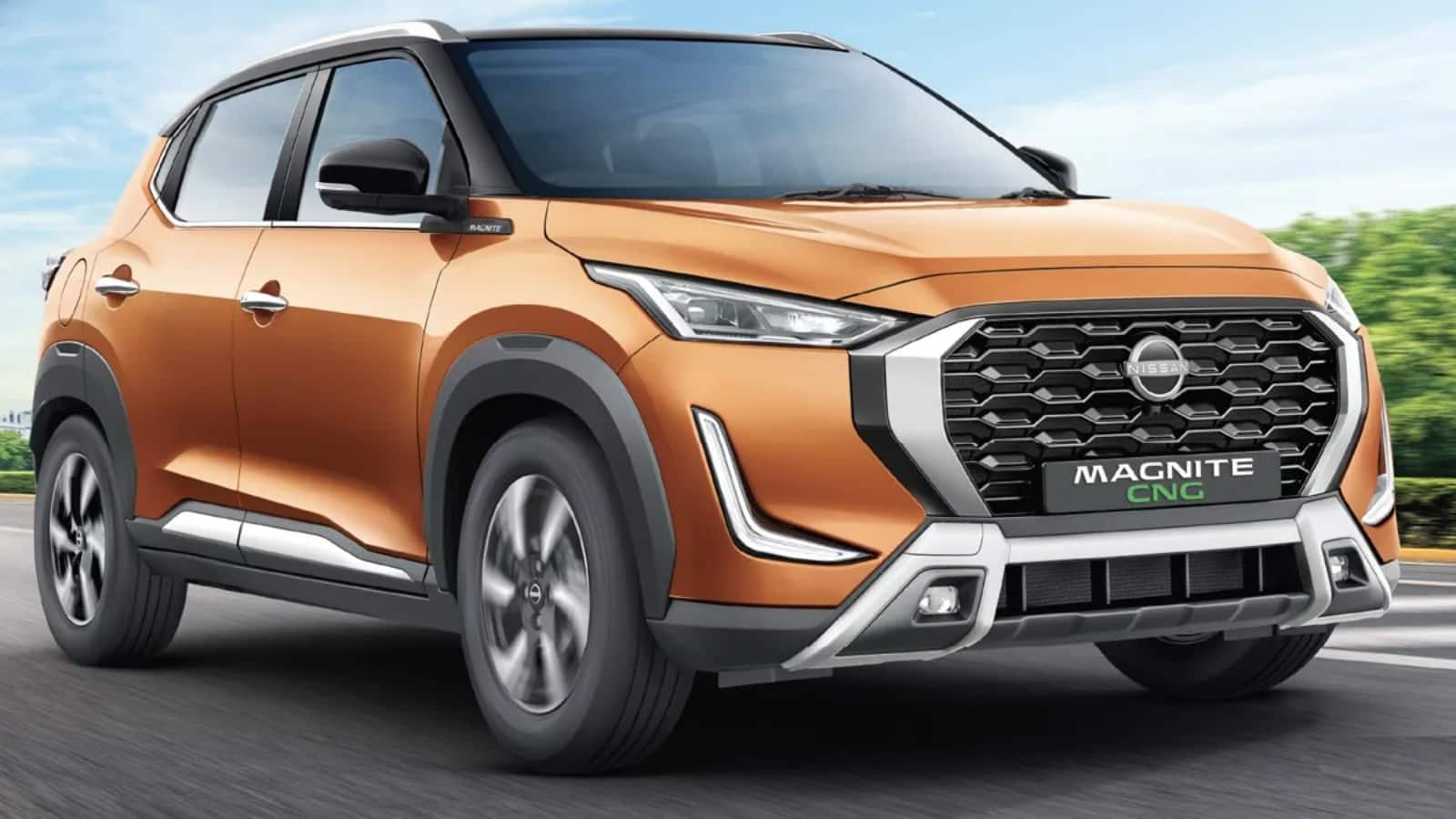 Nissan Magnite CNG अब मैनुअल और AMT में, कीमत सिर्फ ₹6.34 लाख से शुरू ...