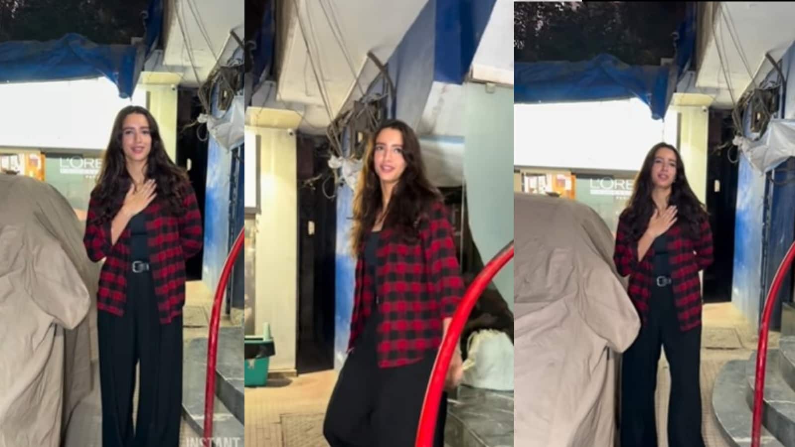 Triptii Dimri: चेक शर्ट...बैगी जीन्स और खुले बाल, तृप्ति डिमरी के ...