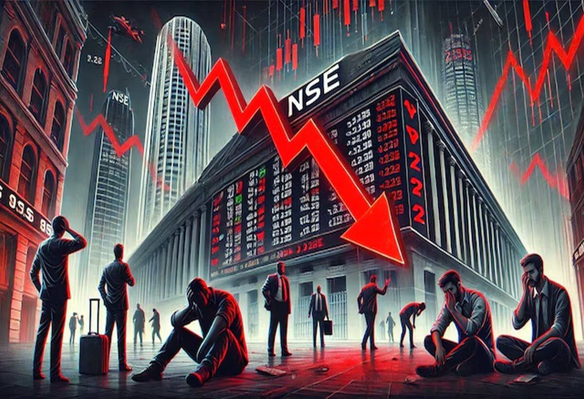 Stock market crash: જાણો શેર બજારમાં ઘટાડાના કારણો, સેન્સેક્સ 600 ...