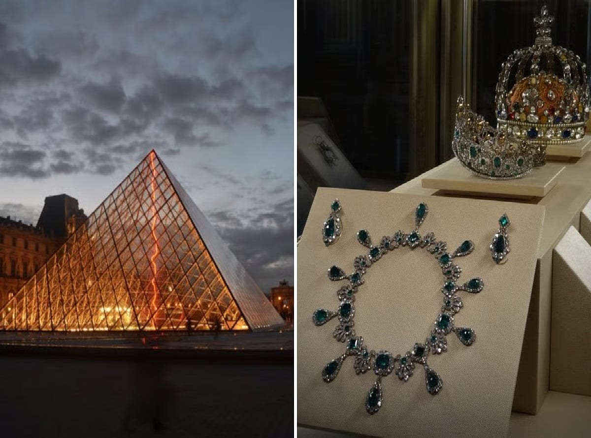 Louvre Museum theft: પેરિસના લૂવ્ર મ્યુઝિયમમાં ચોરીનો સનસનીખેજ કિસ્સો ...