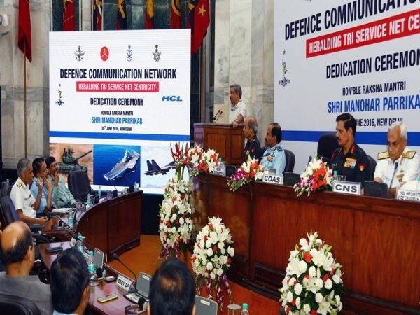 Dedication Ceremony of the Defence Communication Network (DCN)