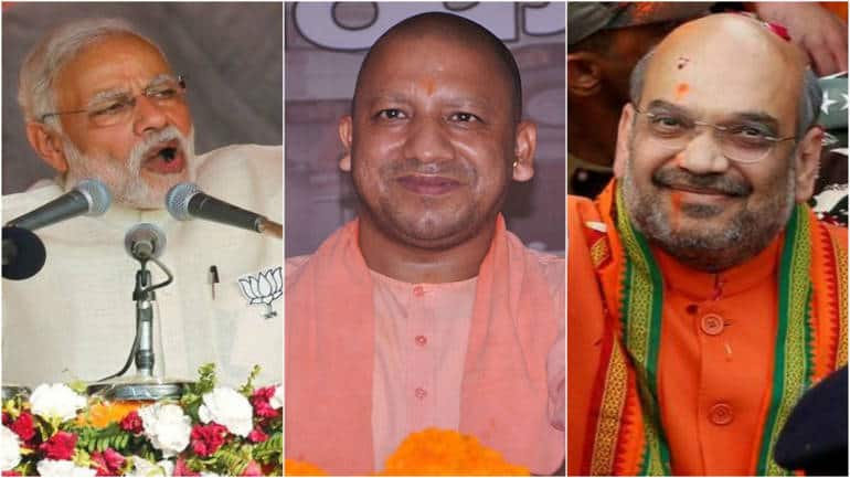Yogi Adityanath sworn in as UP CM- Moneycontrol.com