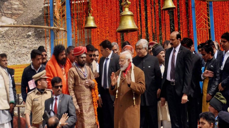PM Modi offers prayers at Kedarnath