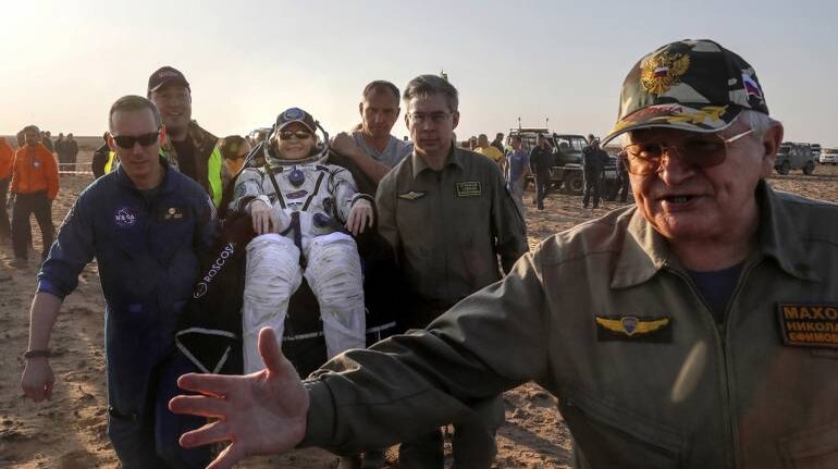 Astronaut Peggy Whitson back to Earth after logging record 665 days in ...