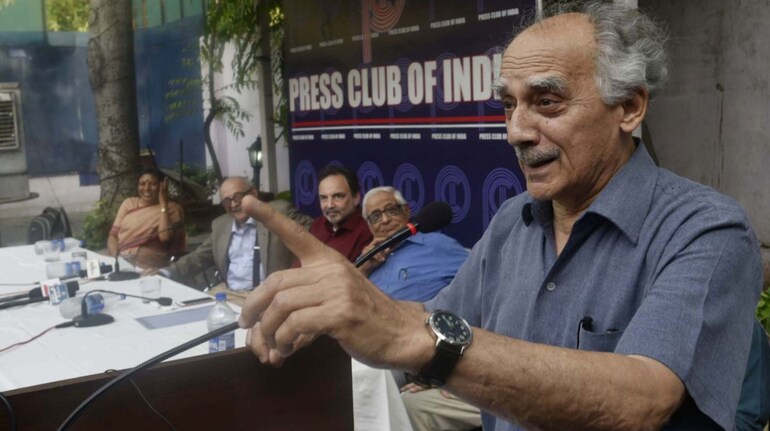 Shourie attacks Modi govt, dubs demonetisation 'largest money ...