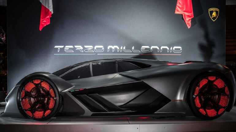 Lamborghini unveils ‘self-healing’ concept car with no batteries