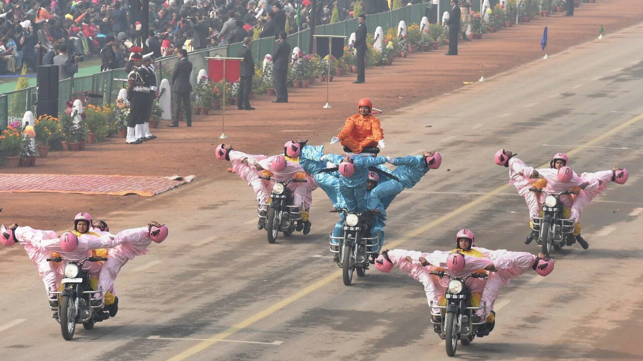 Republic Day parade 2018 pics: A peek into India's most celebrated parade
