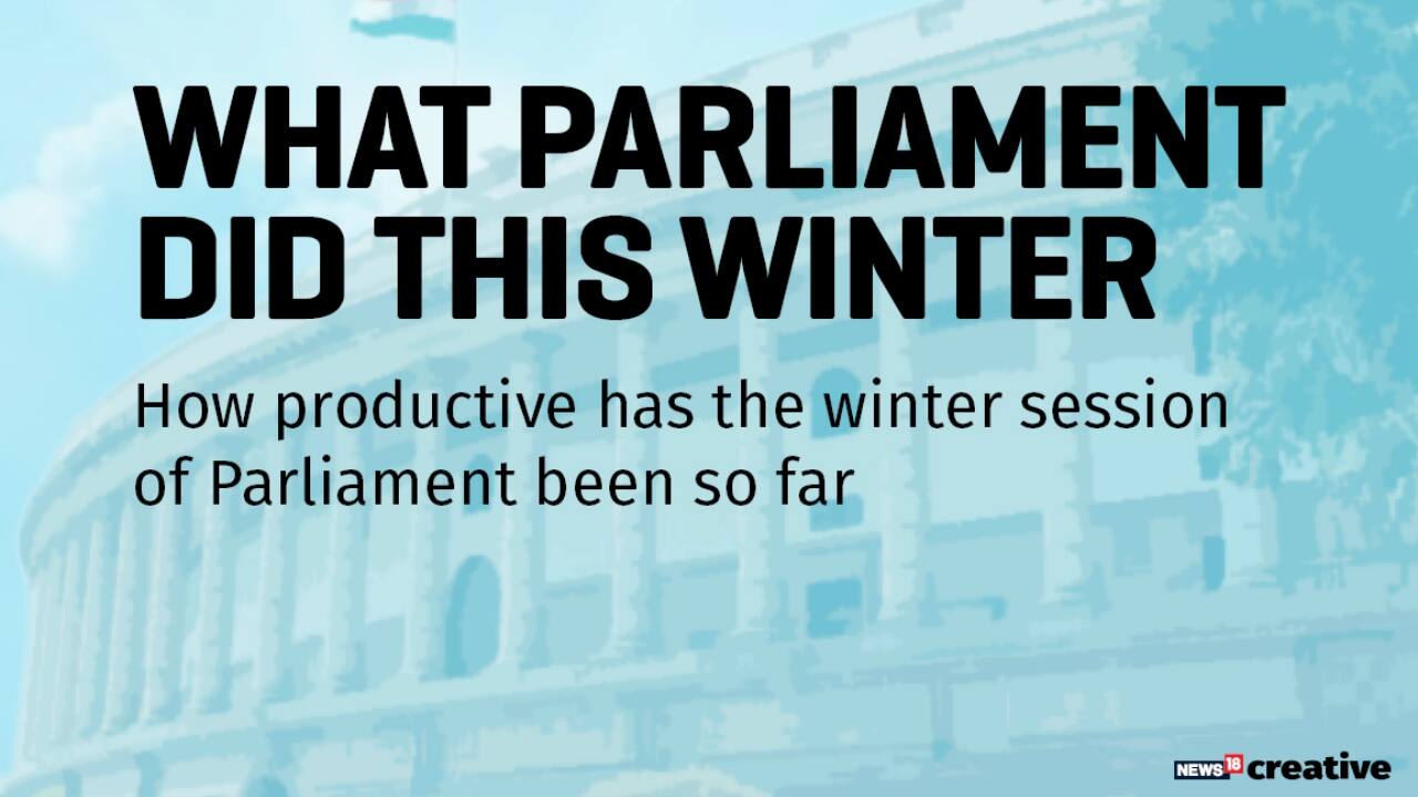 Winter Session ends — How productive was Parliament? | Moneycontrol News