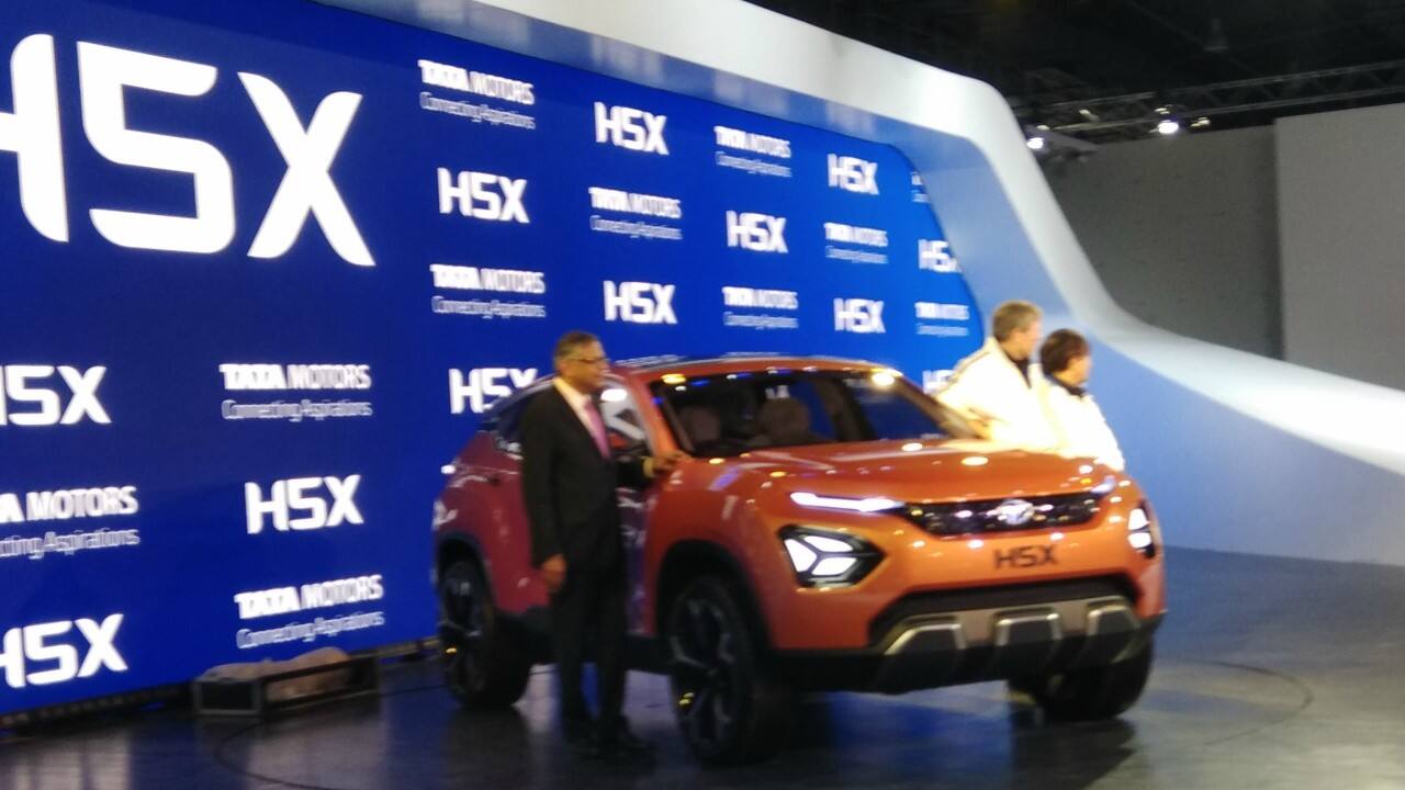 Auto Expo 2018: Tata Motors unveils H5X SUV, premium hatchback