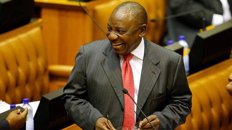 Cyril Ramaphosa is sworn in for a 2nd term as South African president