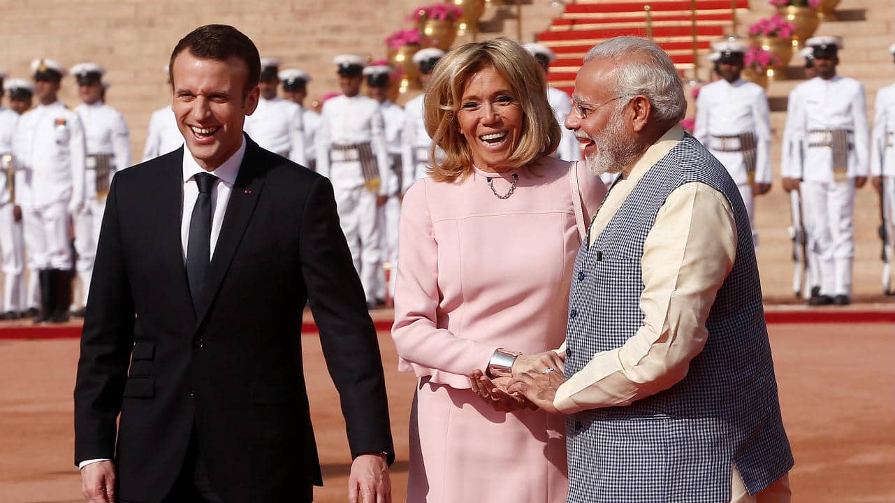 Bilateral talks and boat rides: Choicest pictures from the Macron-Modi meet