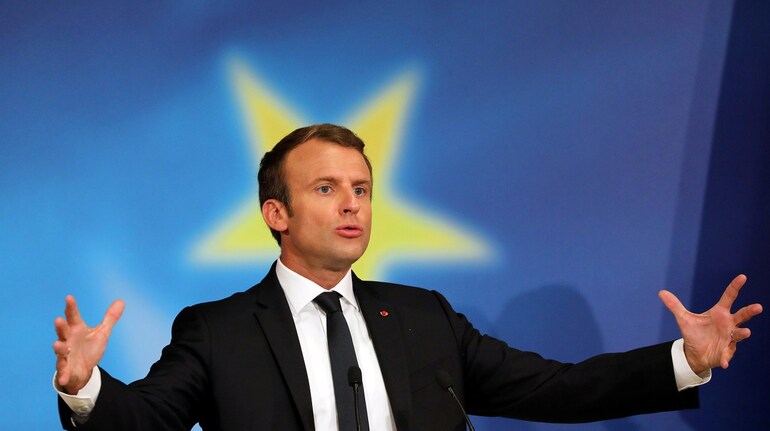 Emmanuel Macron visits NASA, talks space cooperation as US visit begins