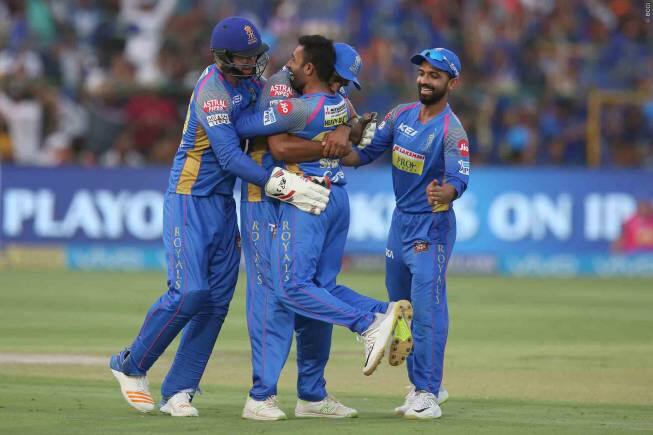 RR vs RCB IPL 2018 Match Report: Gopal, Tripathi knock Bangalore out ...