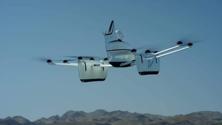 Larry Page’s Kitty Hawk company unveils single-seat flying vehicle