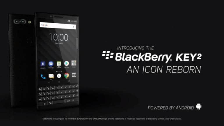 BlackBerry KEY2 with QWERTY keypad launched in India, a look at its ...
