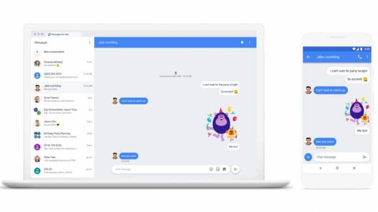 Google’s Android Messages app now lets you send texts directly from ...