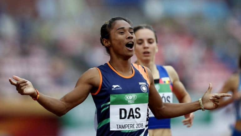 Hima Das always wanted to train with boys to improve her performance ...
