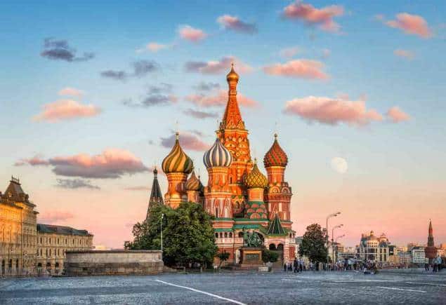 Head to Russia for an enthralling experience
