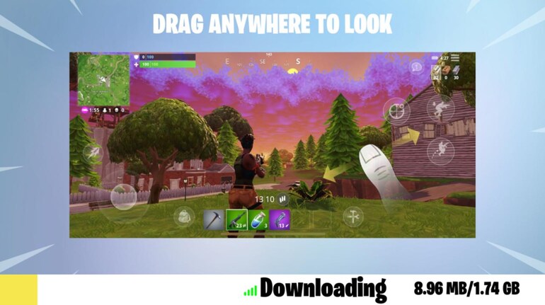 Fortnite finally available on Android but through an invite