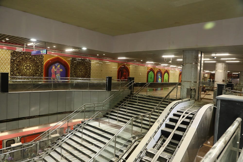 Delhi Metro Pink Line: Test runs commence on section connecting Lajpat ...