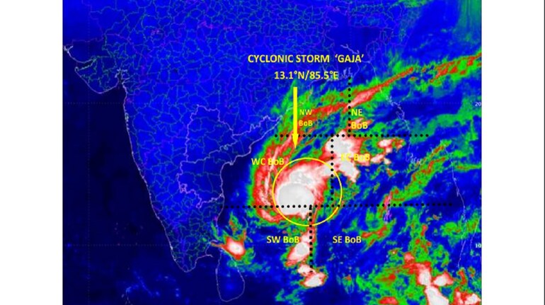 Cyclone Gaja intensifies into severe storm, landfall in Tamil Nadu on ...