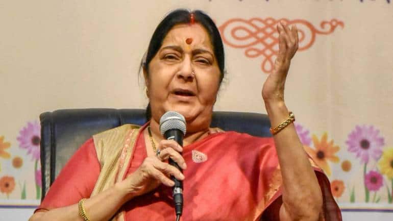 KCR let people down, promoted family rule in Telangana: Sushma Swaraj ...