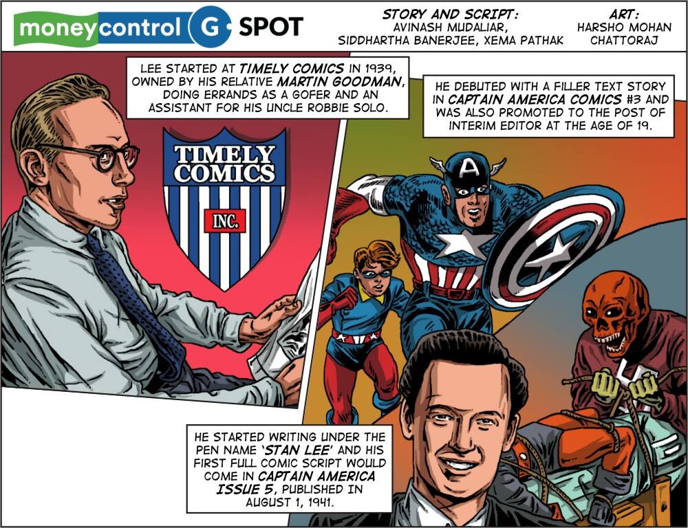 Webcomic: The life and times of Marvel founder Stan 'The Man' Lee