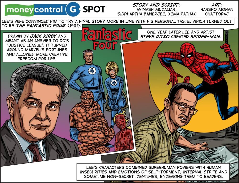 Webcomic: The life and times of Marvel founder Stan 'The Man' Lee