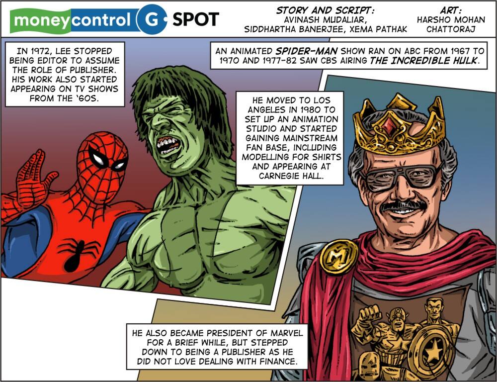 Webcomic: The life and times of Marvel founder Stan 'The Man' Lee
