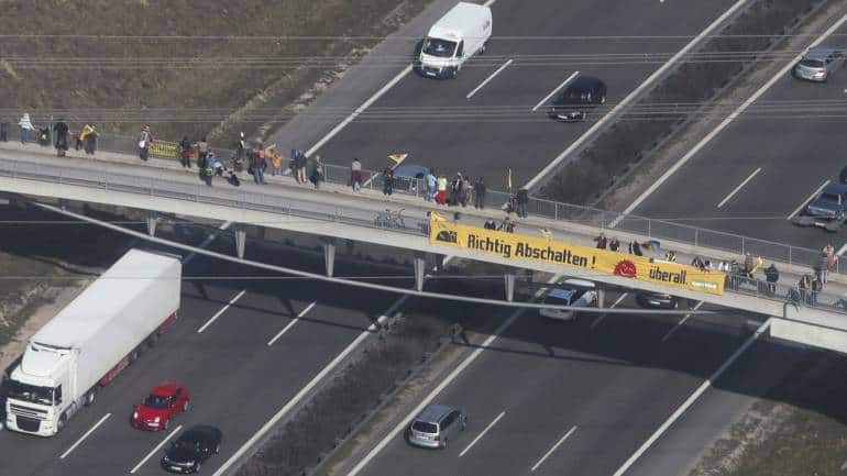 Germany opens electric highway for trucks
