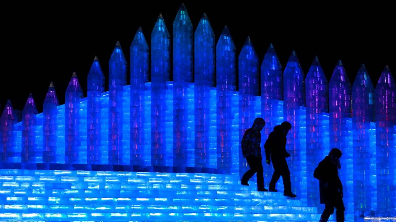 The frozen city of China: Harbin hosts the world's largest ice festival ...