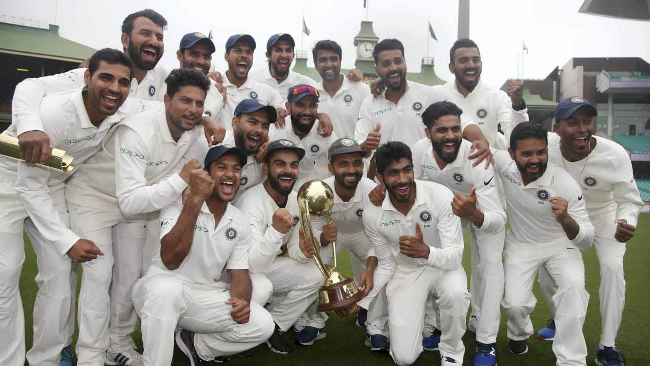 In pics | Team India celebrate their historic 2-1 series win on ...