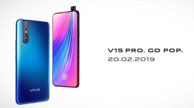Vivo V15 Pro with 32MP pop-up front camera, triple-rear cameras ...