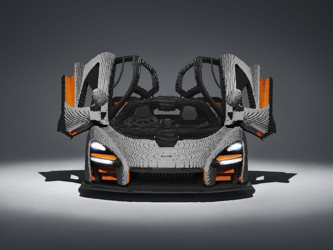 Lego builds life-sized replica of McLaren Senna that weighs 500kg more ...