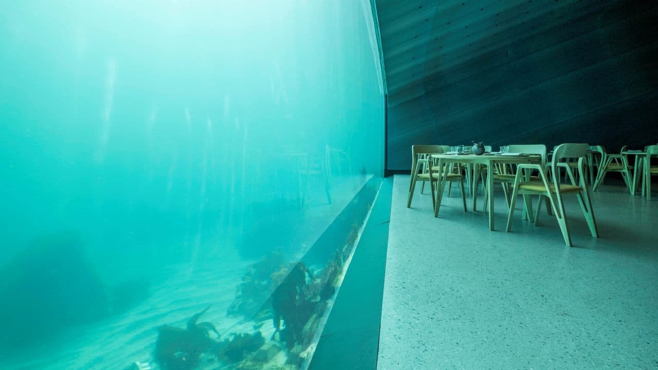 Now dine beneath the Norwegian sea: Europe's first underwater ...