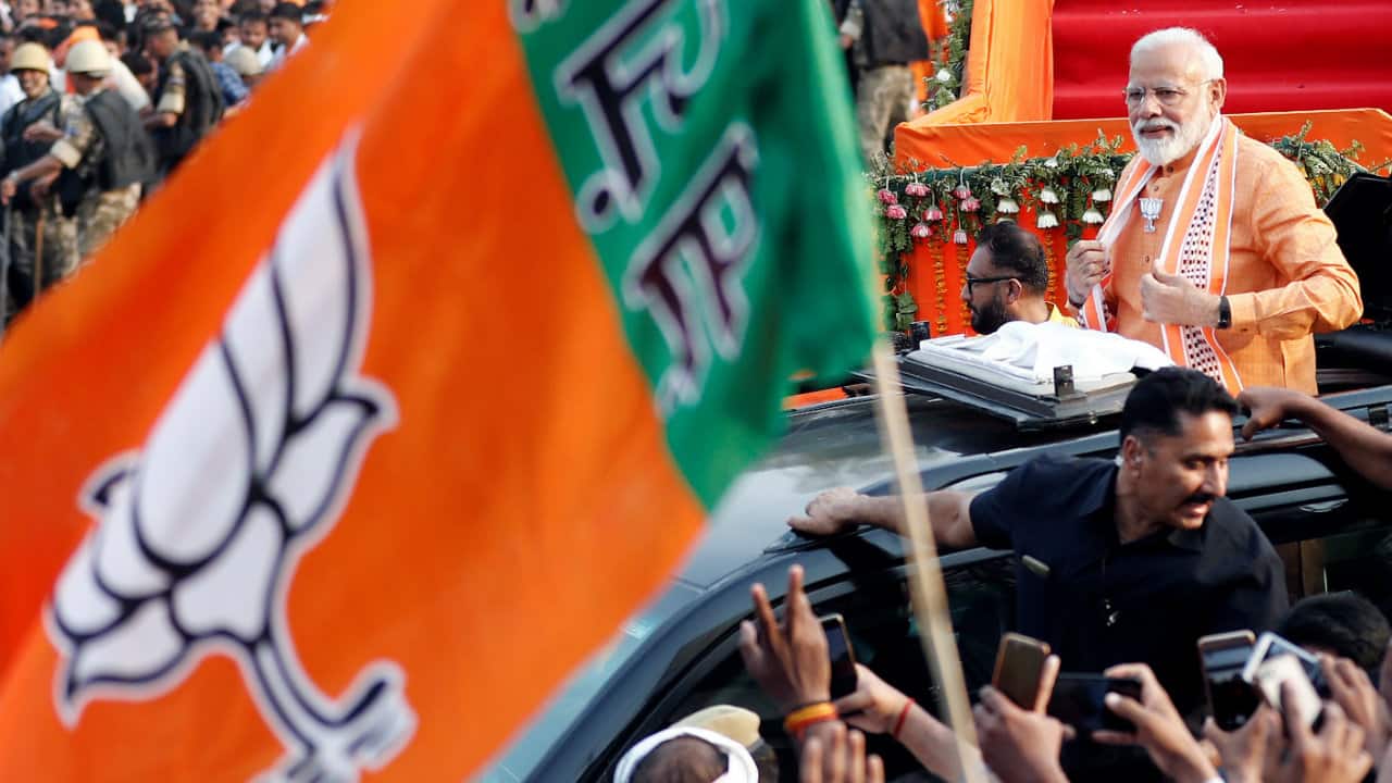 Mega roadshow in pics: PM Narendra Modi paints Varanasi saffron
