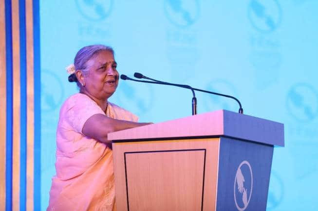 Sudha Murty to continue philanthropy through family foundation after ...