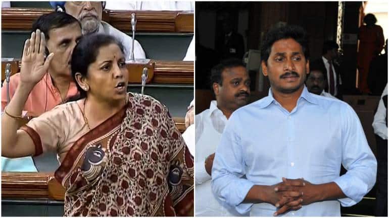 Nirmala Sitharaman dashes Jagan Reddy’s hopes, says no 'special status ...