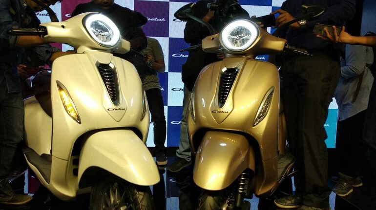 Bajaj Chetak unveiled: Reinvented electric scooter to be launched in ...