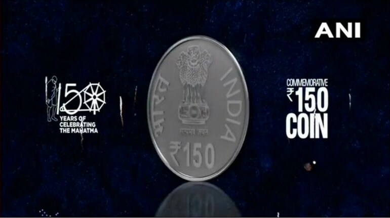 PM Modi releases commemorative Rs 150 coins on Mahatma Gandhi’s 150th ...